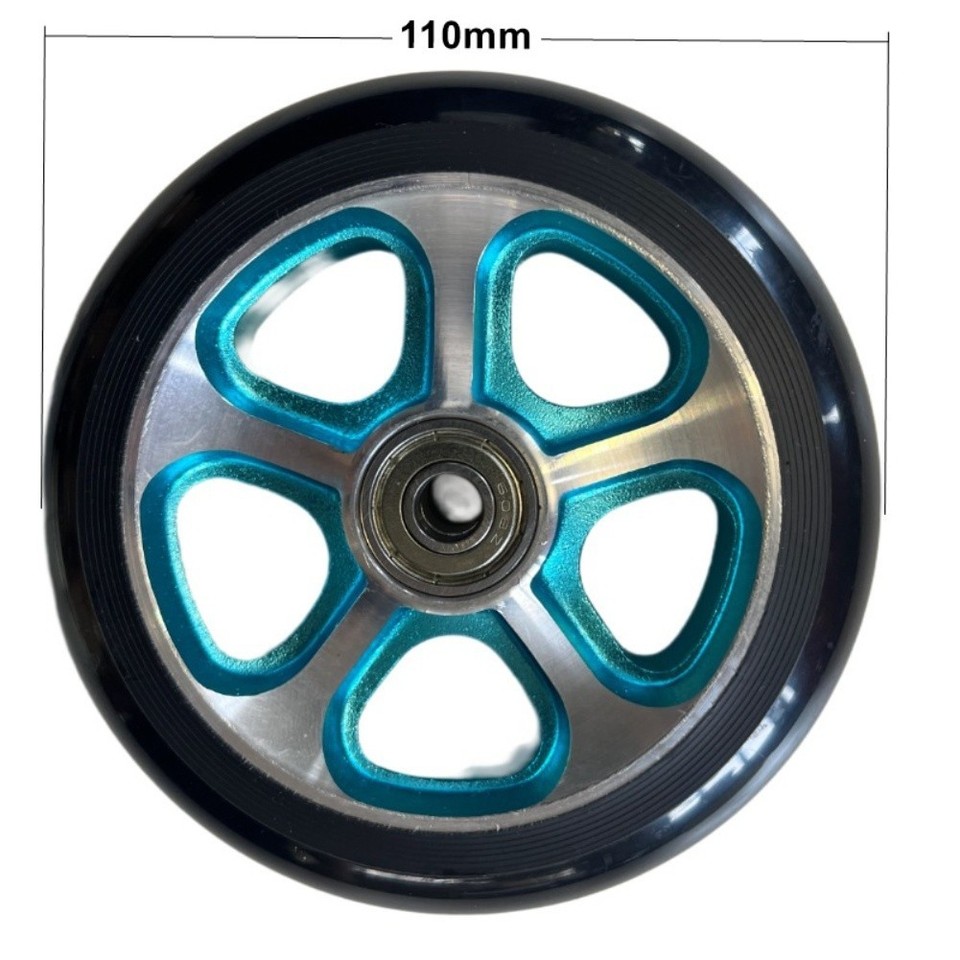 PU and Aluminum Alloy Scooter Wheels 110x24mm for Speed Skates and ...