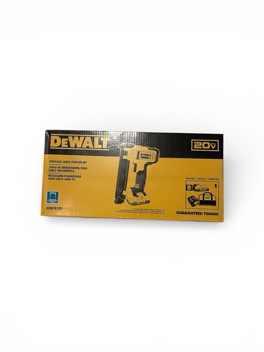 Dewalt DCN701D1 20V MAXCordless Cable Stapler Kit - Battery & Charger ...