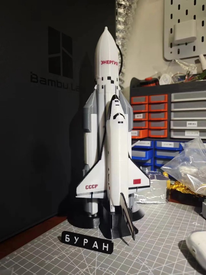 Buran-Energia : The Soviet Space Shuttle model | eBay UK