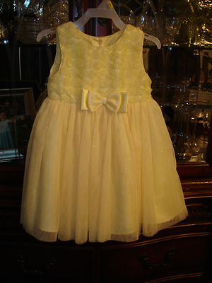 Occasion dress, yellow 2T New with tags | eBay