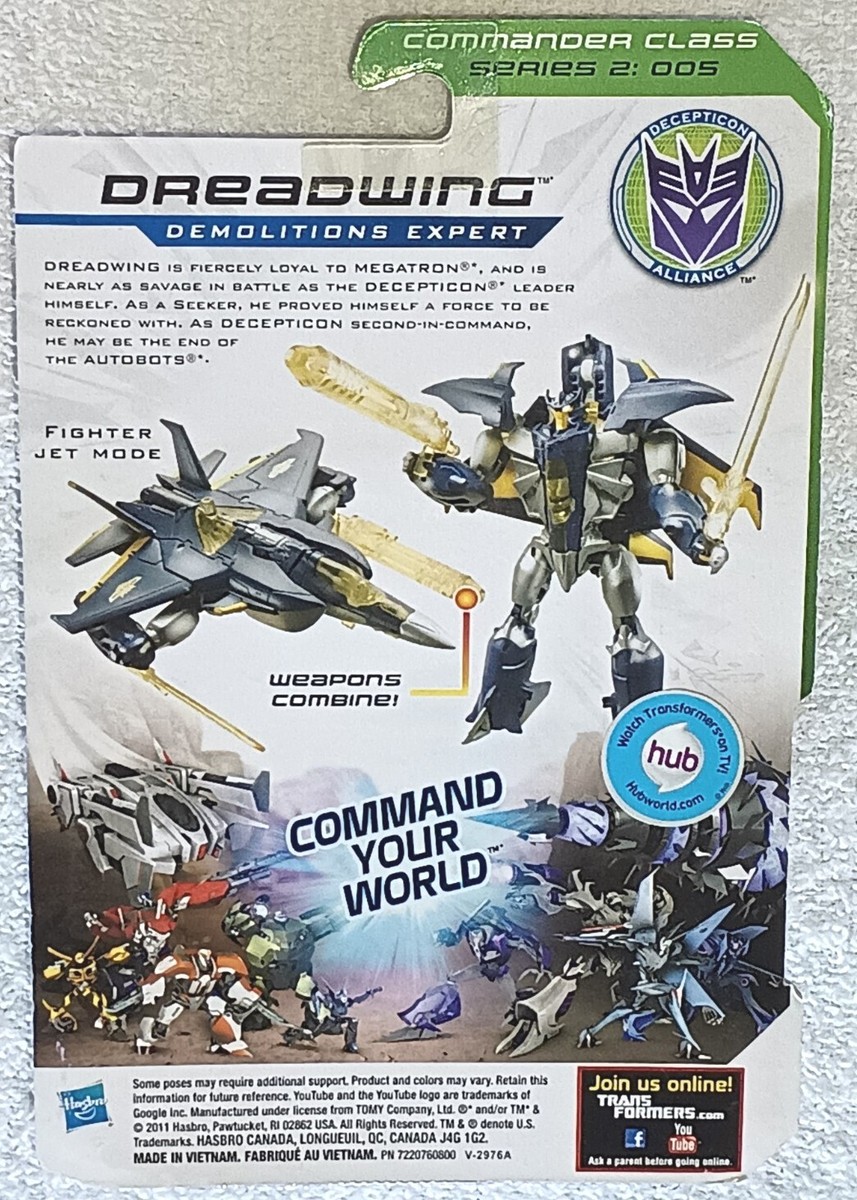 Transformers Prime Cyberverse Dreadwing