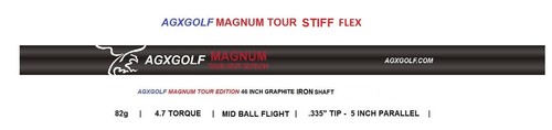 NINE PACK STIFF FLEX AGXGOLF 78g 41" GRAPHITE IRONS SHAFTS .370 ...