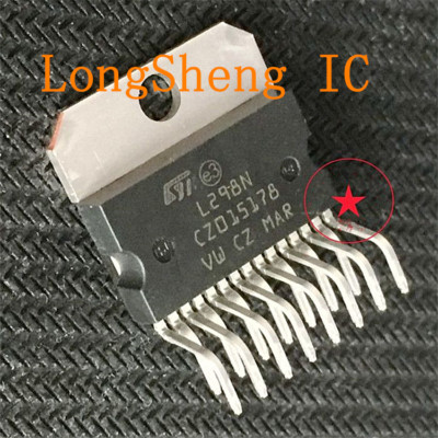 10PCS L298N ST DUAL FULL BRIDGE MOTOR DRIVER IC ZIP-15 top quality NEW ...