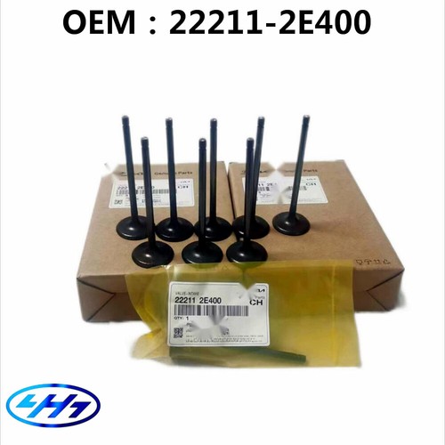 OEM 22211-2E400 8PCS NU Engine Intake Valve For 2011-2021 Hyundai Kia1 ...