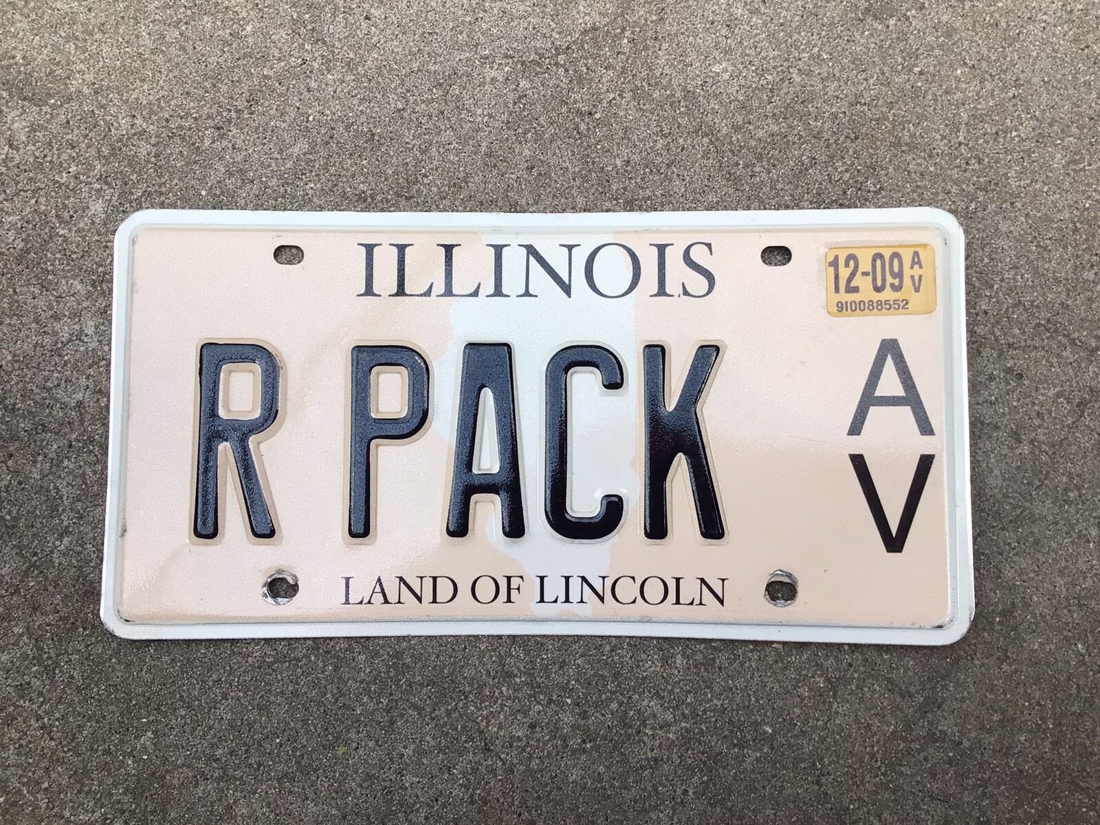 ILLINOIS - VANITY - LICENSE PLATE | eBay
