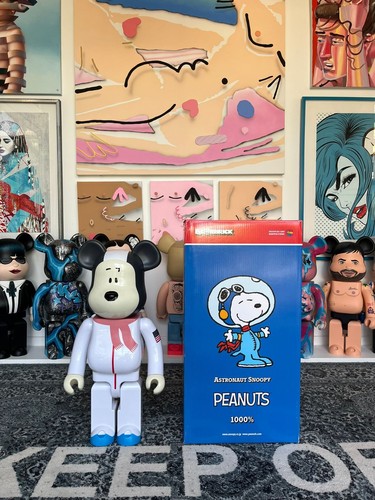 Bearbrick 1000% Peanuts Snoopy Astronaut NEW MEDICOMTOY | eBay