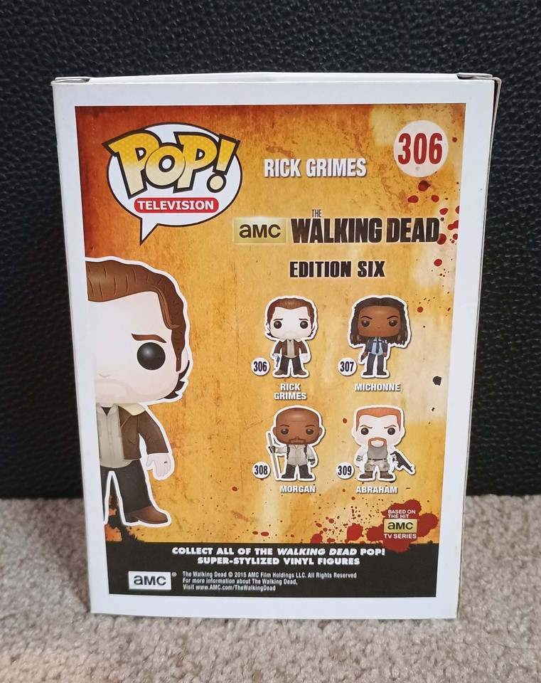 Funko Pop! The Walking Dead - Rick Grimes Vinyl Figure #306 | eBay