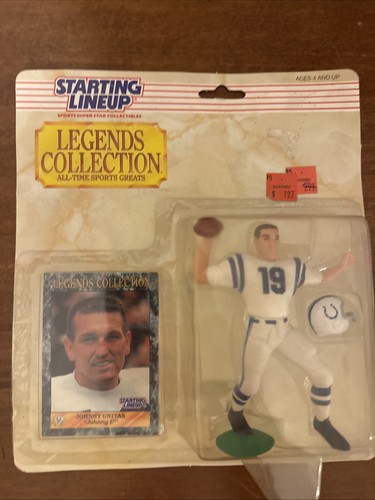 1989 Kenner Starting Lineup Legends Collection Johnny Unitas Baltimore ...