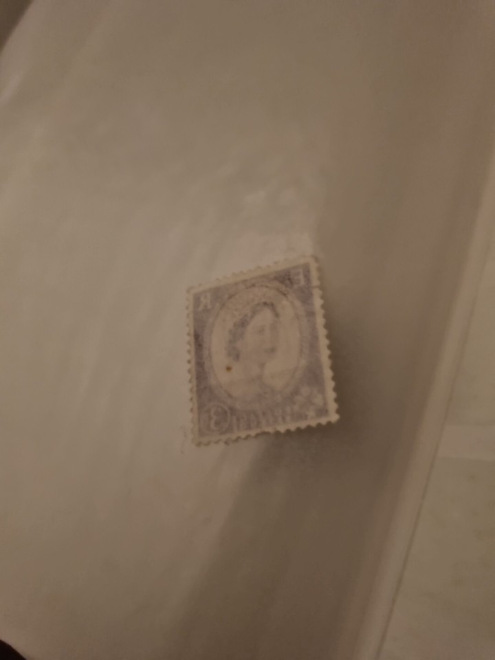 Collectable Rare Queen Elizabeth II 1959 Postage Revenue Stamp Purple ...