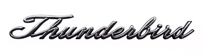 A3-5 Ford Thunderbird chrome script 1965-1967 | eBay