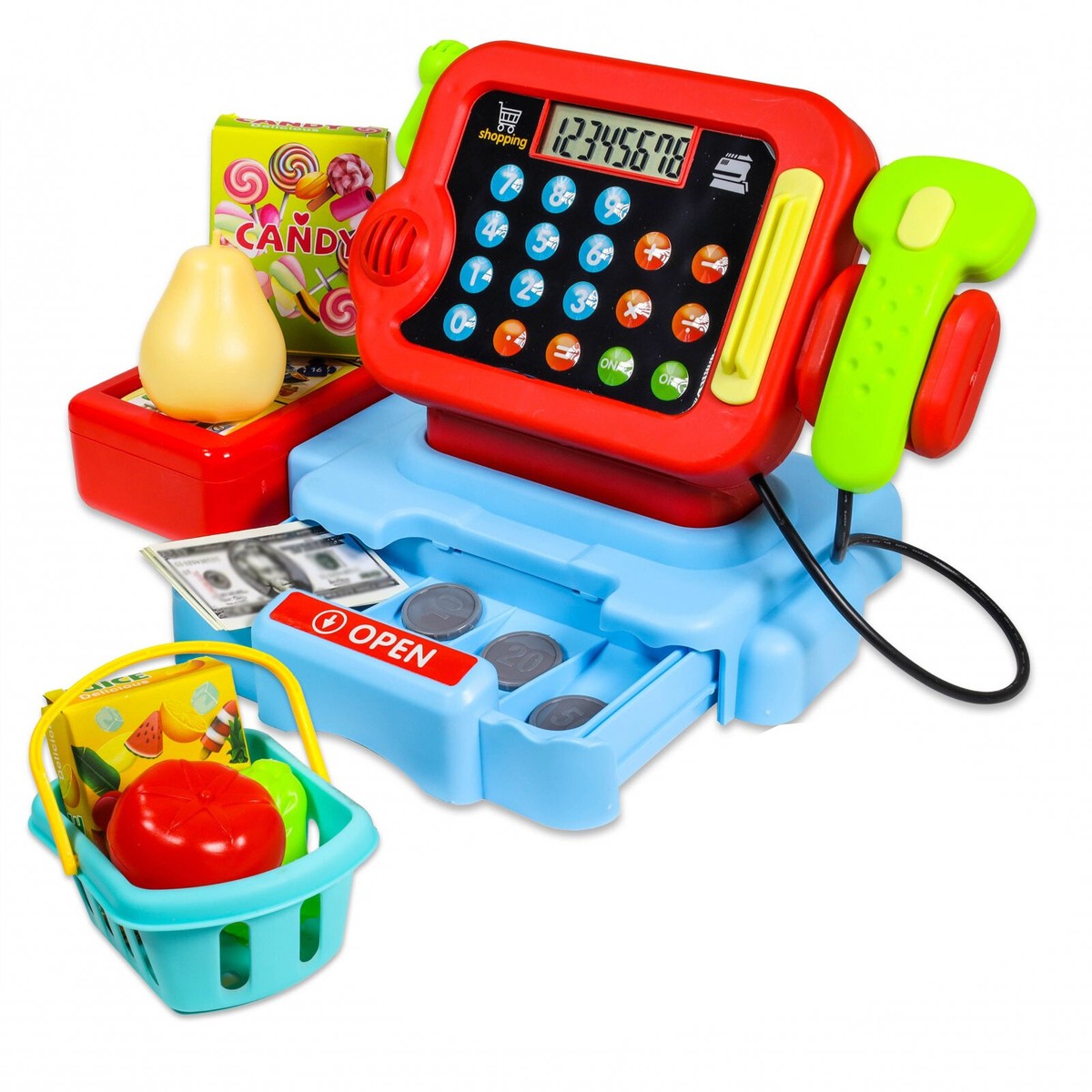 Cash Register Toy For Kids