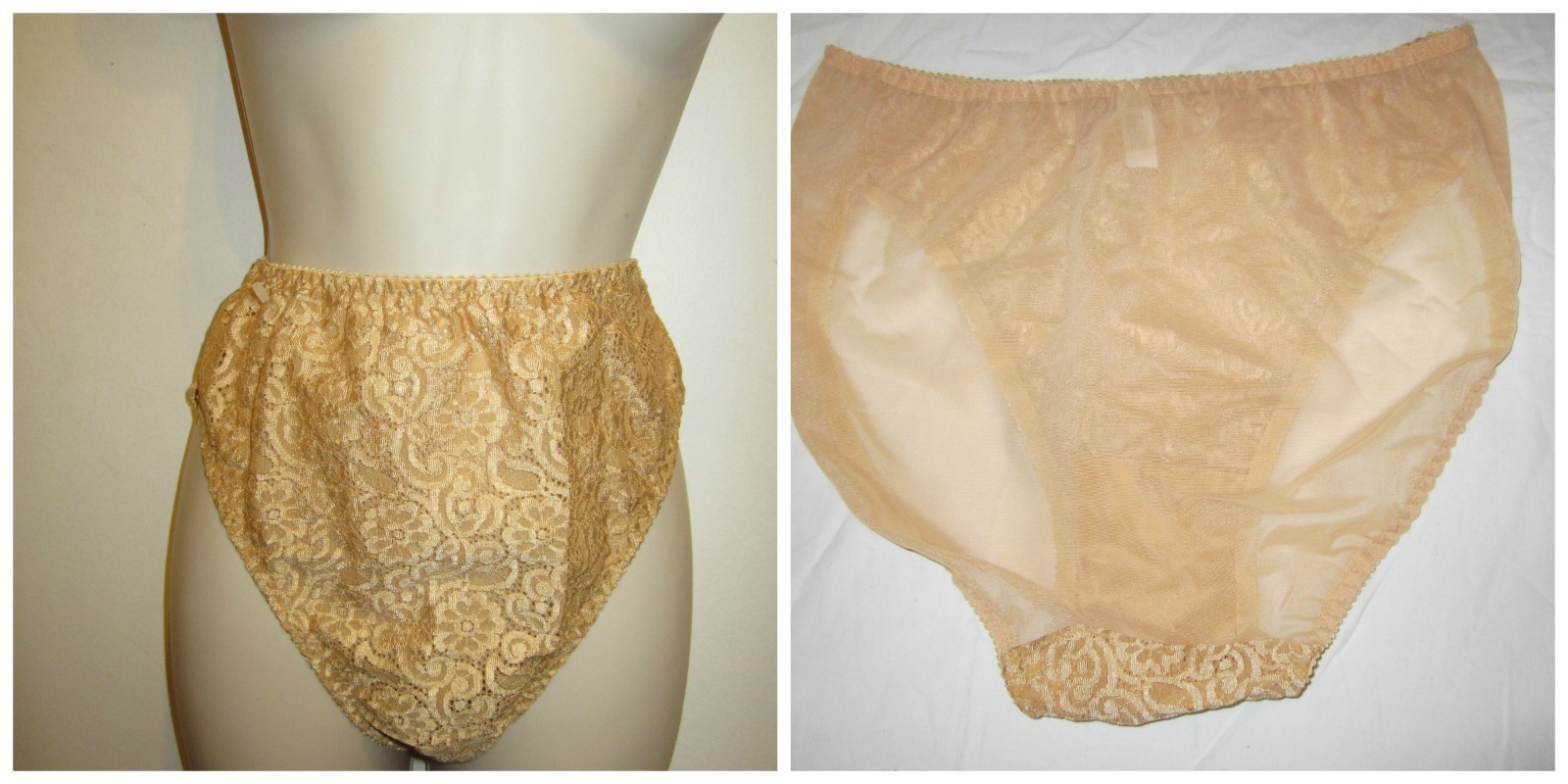 NWOT AVON INTIMATES PANTIE UNDERWARE PLUS SIZE 2XL{9} COLOR BAIGE | eBay