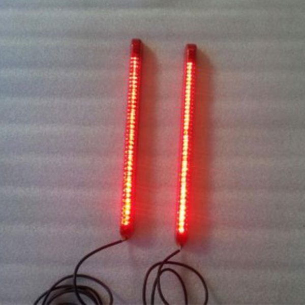 Bagger Dual 9" LED Light Strips Rear Fender Stop, Turn Signals ...