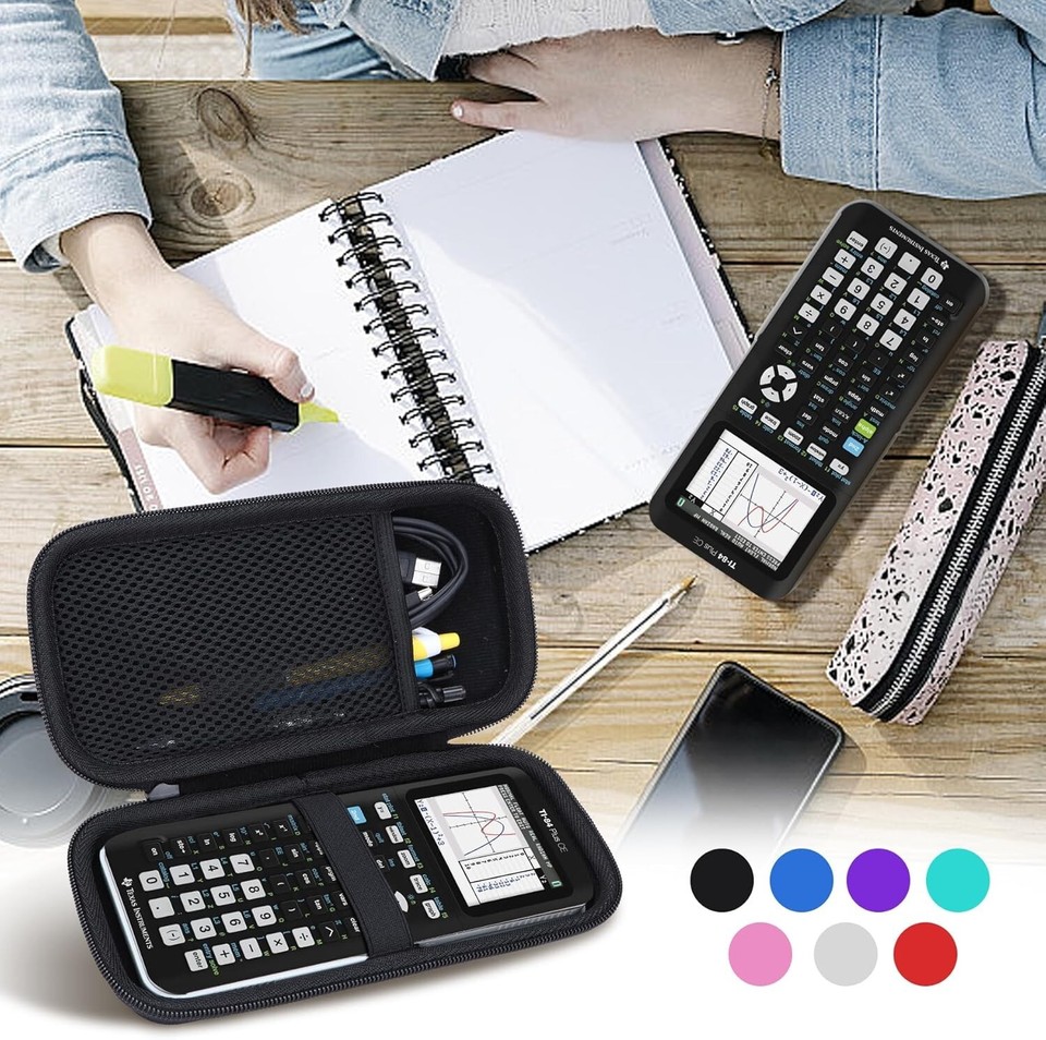 Protective Storage Case for Texas Instruments Graphing Calculators ...