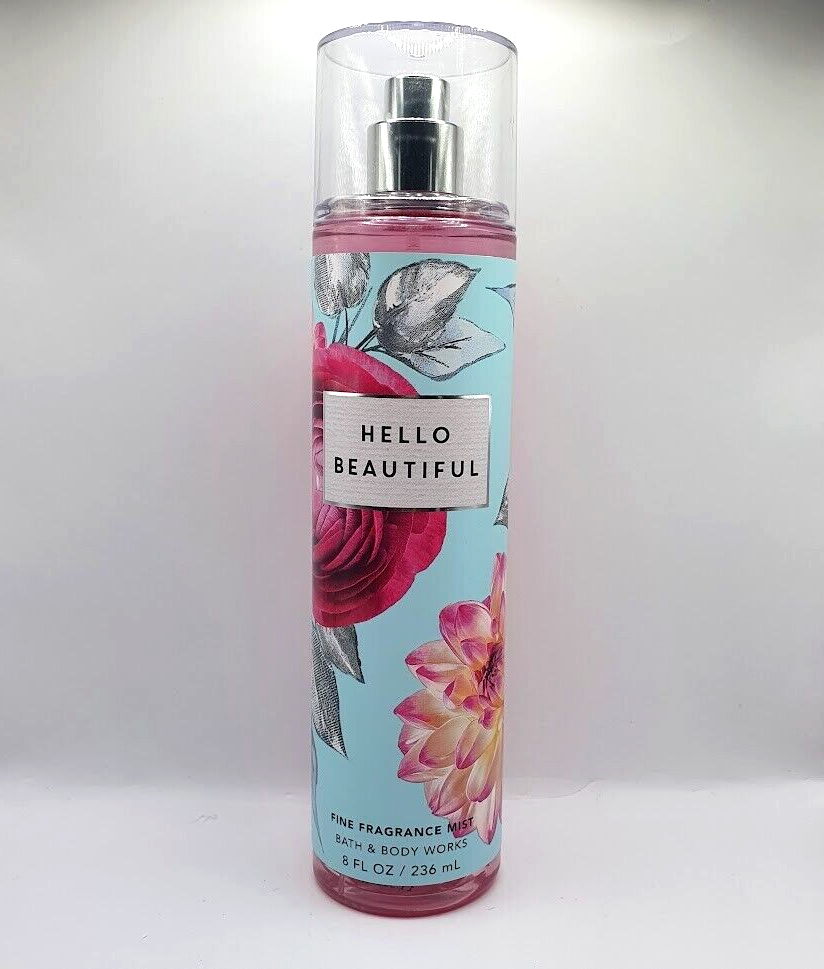 BATH AND BODY WORKS HELLO BEAUTIFUL FRAGRANCE BODY MIST 8 FL OZ | eBay