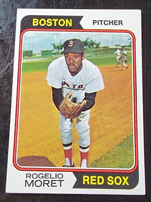 1974 Topps Baseball #590 Rogelio Moret | eBay