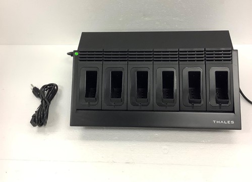 Thales PRC6894 RACAL25 6 bay Two WayRadio Charger 1600580-3 2.3G w ...