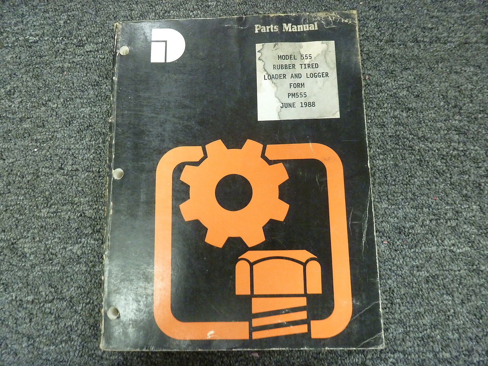 Dresser Model 555 Rubber Tired Loader & Logger Parts Catalog Manual ...