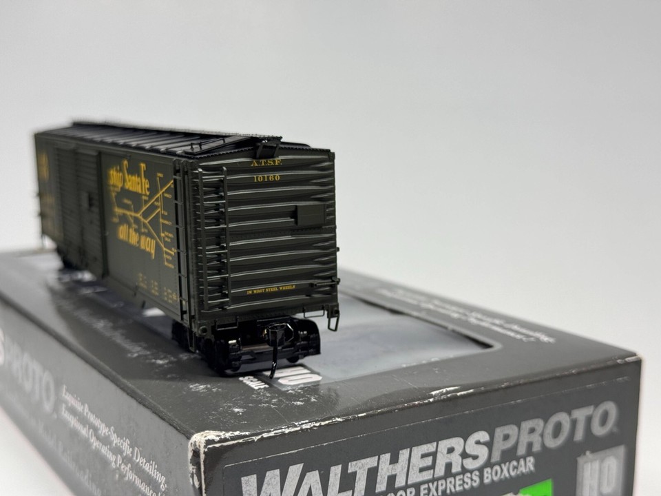 Walthers Proto HO ATSF Santa Fe 50' AAR Double Door Express Boxcar | eBay