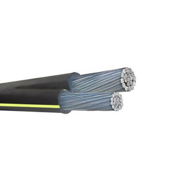500' Claflin 6-6 Duplex Aluminum URD Direct Burial Cable 600V | eBay