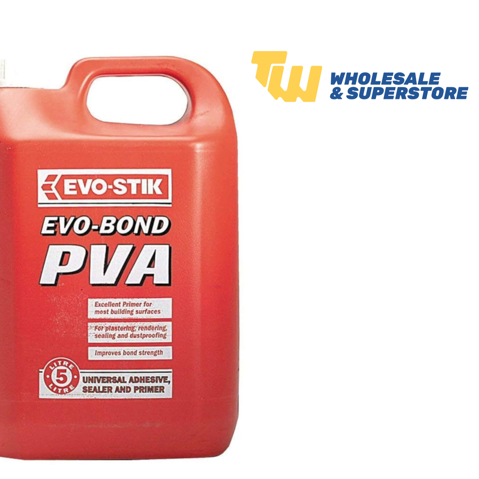 Evo-Stik Evo Bond General Purpose Universal PVA Adhesive Primer Sealer ...