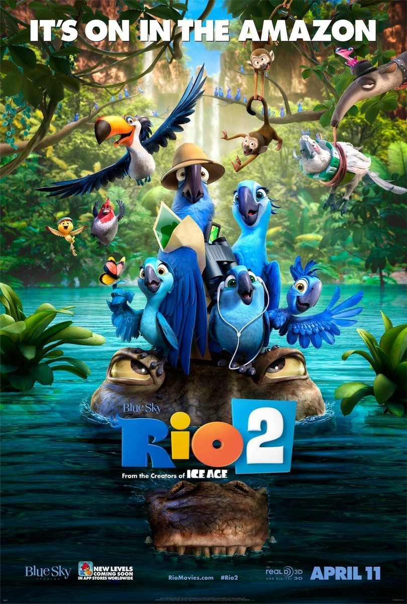 Rio 1 Movie Poster