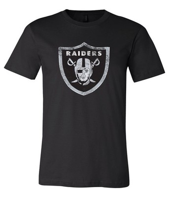 Las Vegas Raiders Distressed NFL Team logo shirt S - 6XL!!! Fast Ship ...