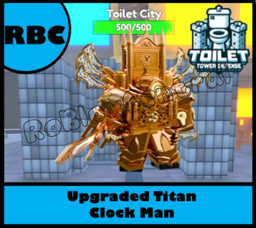 UPGRADED TITAN CLOCK MAN - CHEAP TOILET TOWER DEFENSE - TTD UTCLM UNIT ...