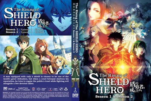 The Rising of the Shield Hero (Season 1&2: VOL.1 - 38 End) ~ English ...
