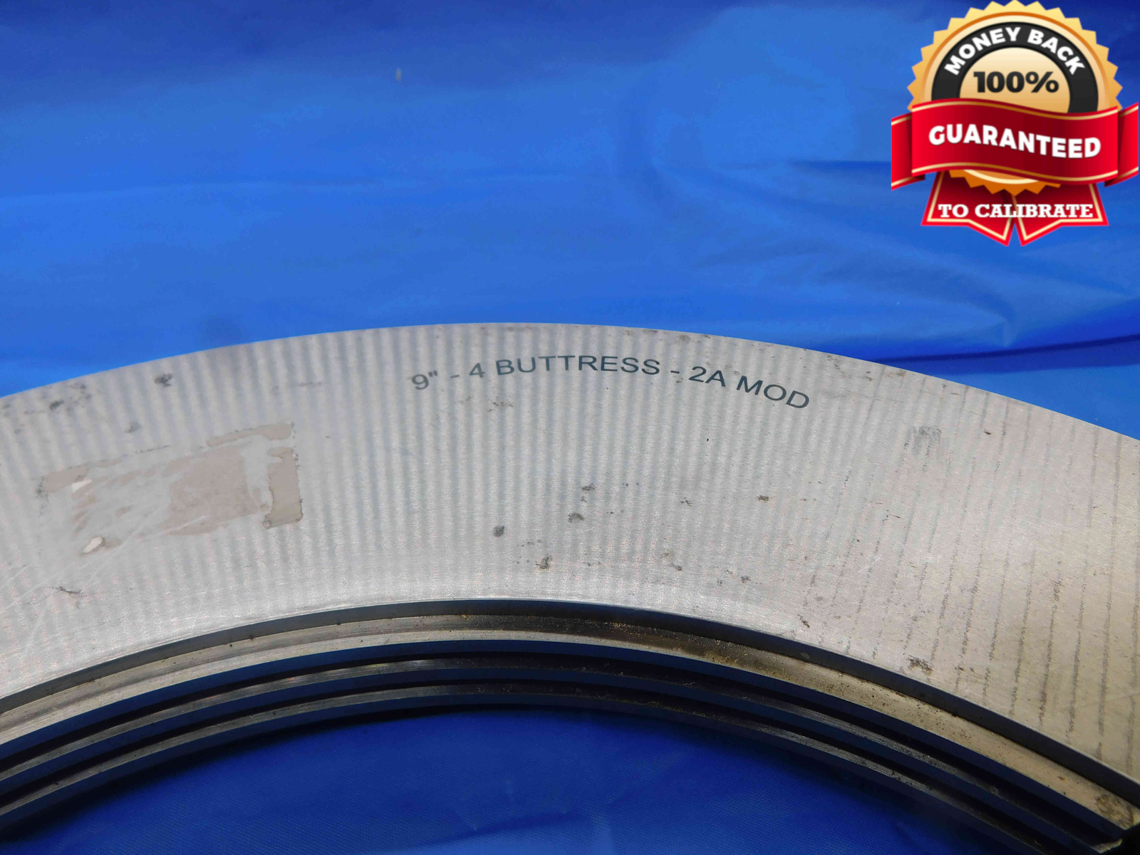 9" 4 BUTTRESS 2A MOD THREAD RING GAGES GO NO GO P.D.'S = 8.8415 & 8. ...