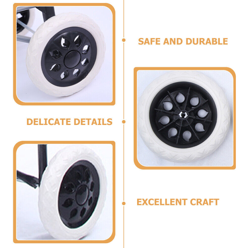 Shopping Trolley Replacement and Spare Wheels Bags Double Axle Fittings ...