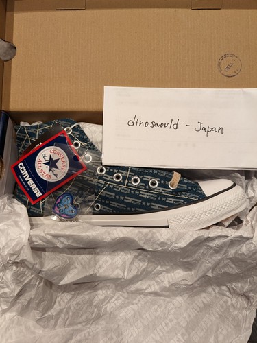 JoJo's Bizarre Adventure Stone Ocean CONVERSE Shoes with Charms LTD ...