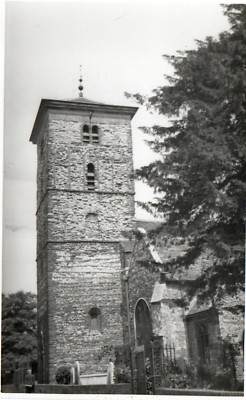 Essex COLCHESTER HOLY TRINITY Church Photograph Postcard sized dated ...