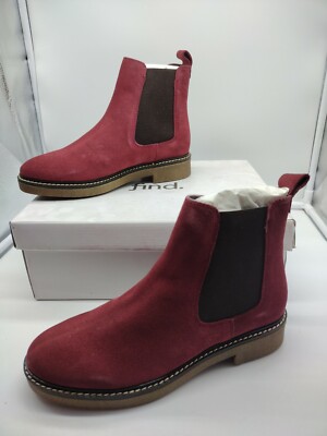 find. Women's Gumsole Chelsea Boots wine colored size 5 | eBay