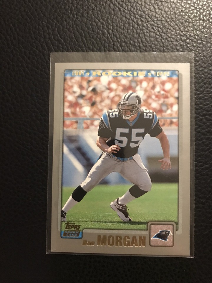 2001 Topps Dan Morgan Rookie Carolina Panthers Rookie Card #351 | eBay