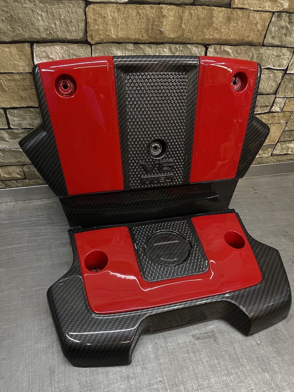 370z Nizzan engine cover carbon fiber fairlady nismo ipl password | eBay