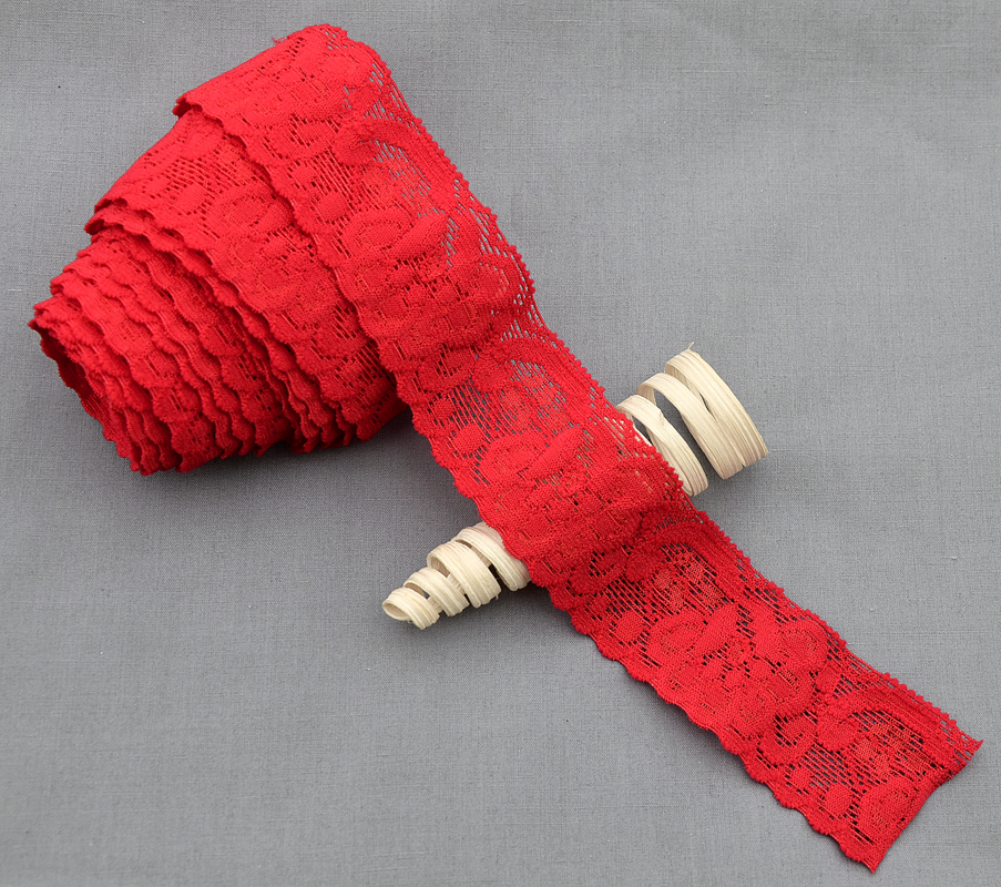 5 Yards Elastic Lace 1.5" Stretch Lace Elastic Lace Trim Elastic ...