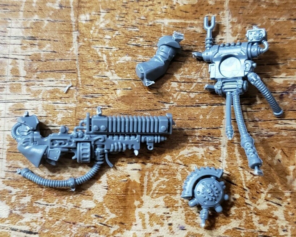 Warhammer 40k AdMech Skitarii Bits Vanguard Ranger Arc Rifle w/Backpack ...