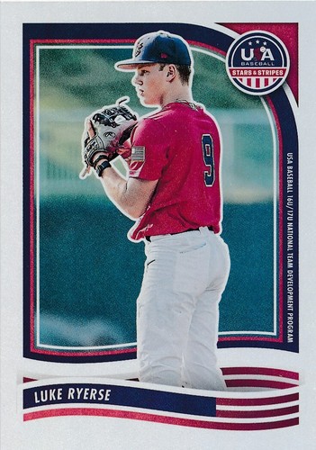 #127 LUKE RYERSE 2024 Panini USA Stars & Stripes RC | eBay