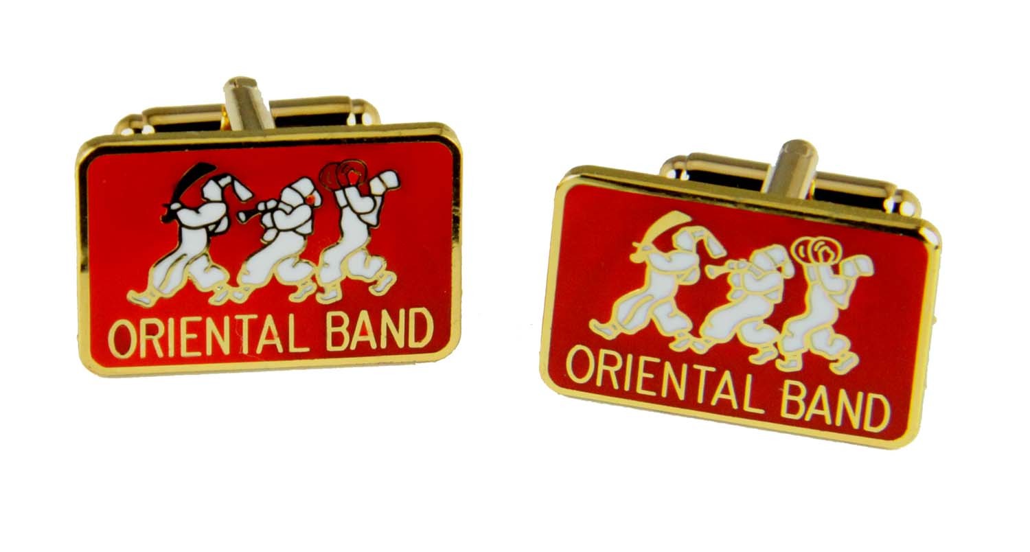 4031814 ASOB Cuff Links Association of Shrine Oriental Band Shriner ...