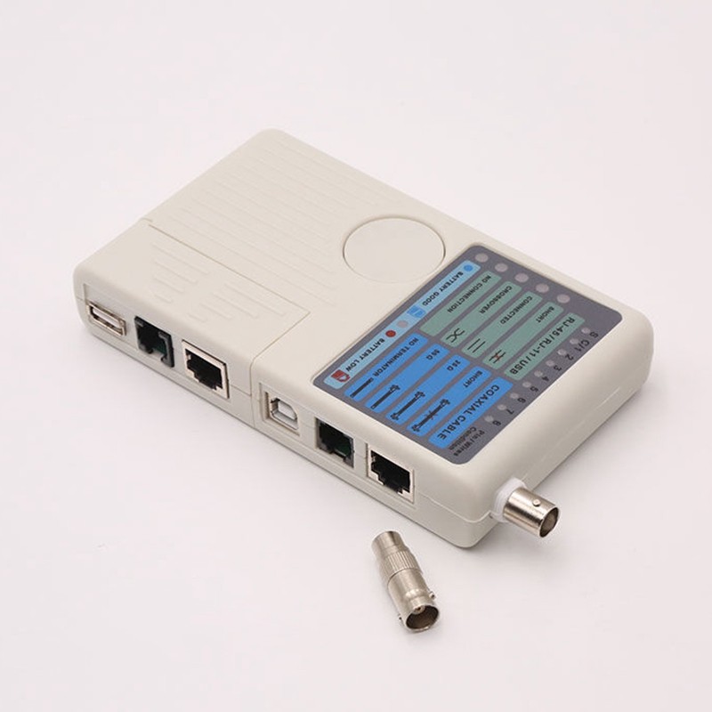 RJ11 RJ45 USB BNC LAN Cable Tester Remote LAN Cables Tracker Detector 4 ...