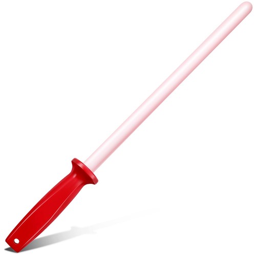 Ceramic Sharpening Rod, Lightweight Durable 11 Inch Ceramic Honing Rod ...