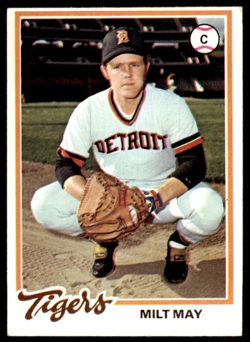 1978 TOPPS MILT MAY DETROIT TIGERS #176 (101) | eBay