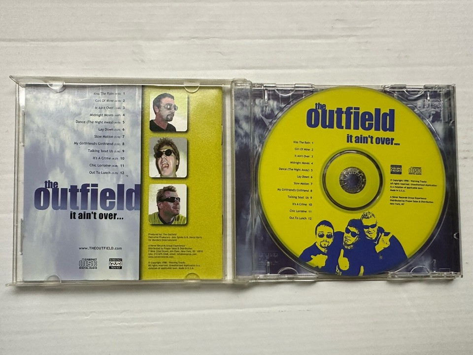 SUPER RARE The Outfield It Ain't Over 1998 USA & CANADA CD OOP LIMITED ...