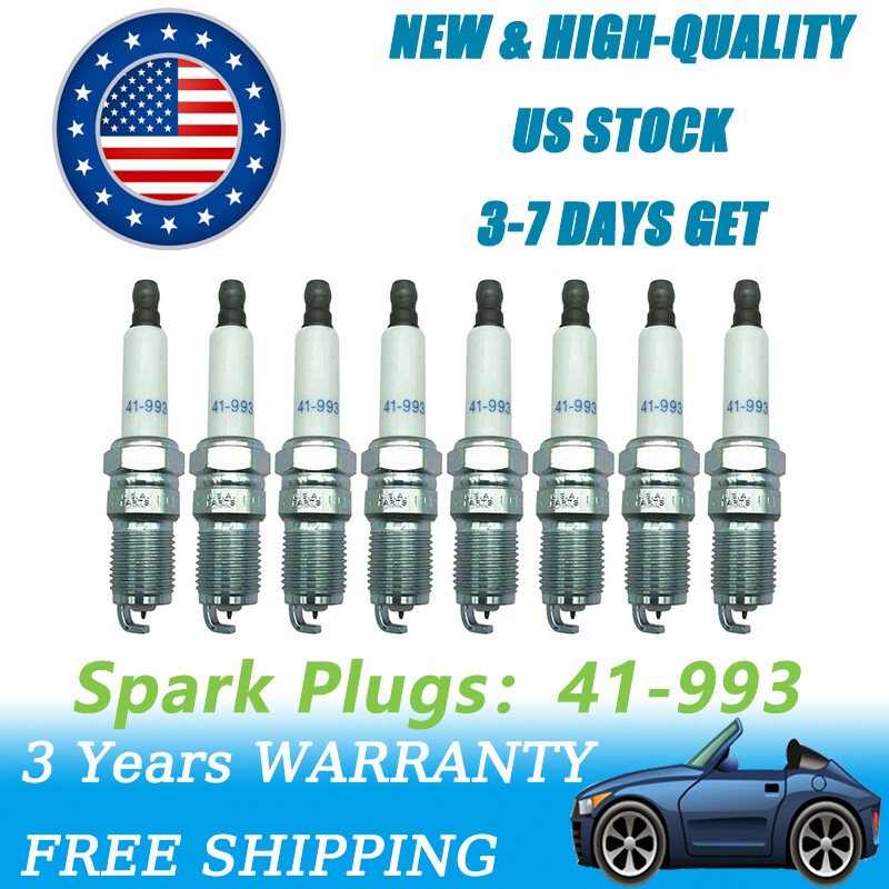 8PCS 19256067 Iridium Spark Plugs 41-993 Fit Chevy Express 1500 GMC ...