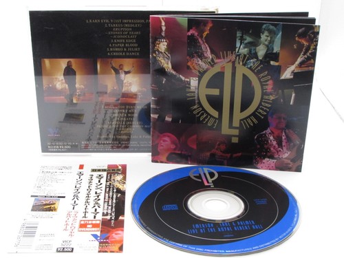 Emerson, Lake & Palmer Live At The Royal Albert Hall VICP-5222 W/ OBI ...