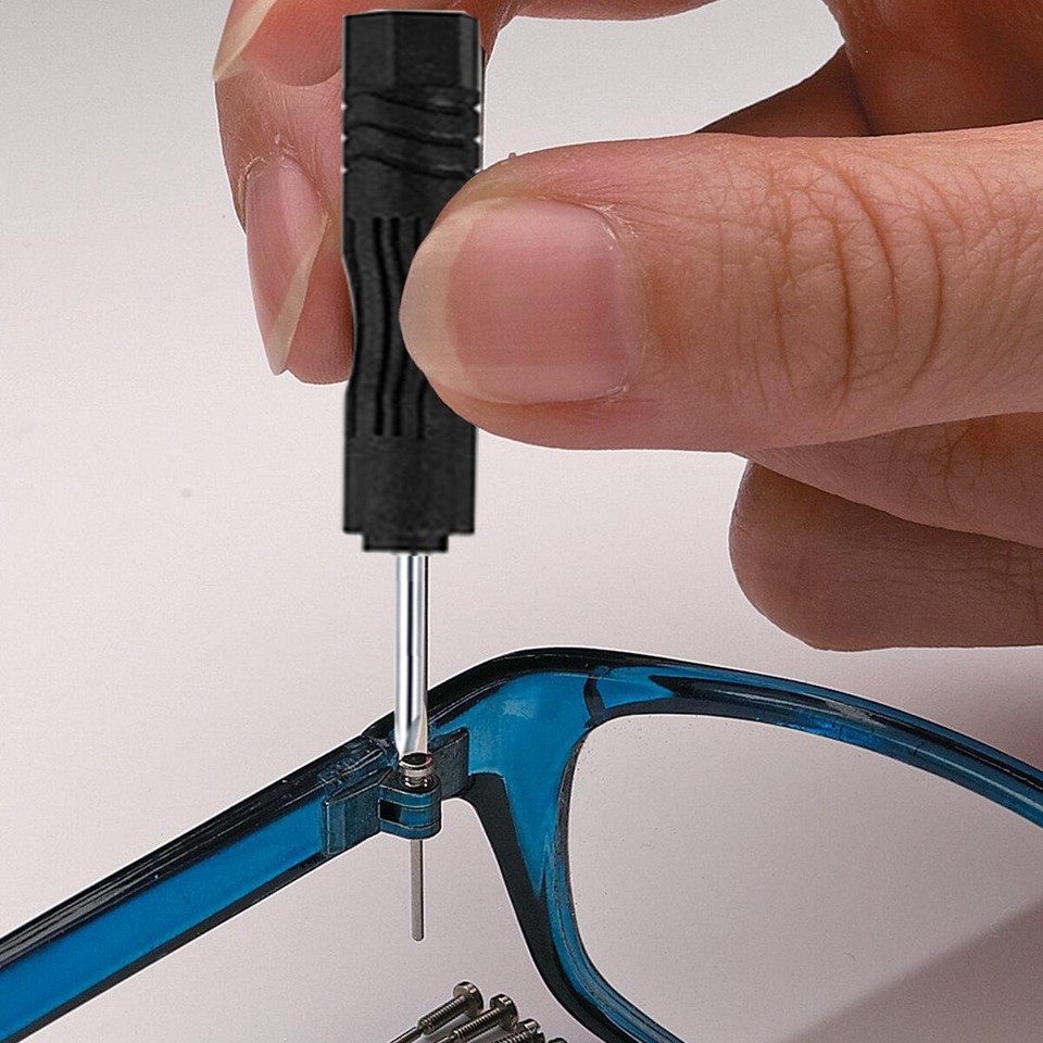 Glasses Repair Kit Spectacles Screws Nose Pads Optical Repair Set | eBay UK