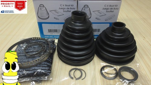 Front Inner & Outer CV Axle Boot Kit For BMW 325xi 2001-2005 EMPI Boots ...