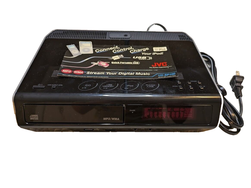 iPod Speaker System Dock - JVC Micro Component - UX-EP100 mp3/Cd/Radio ...