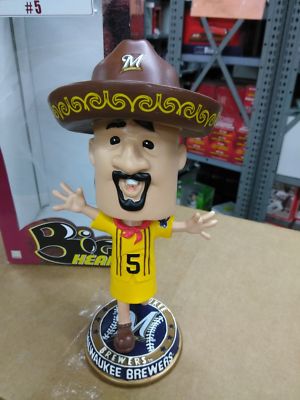 Milwaukee Brewers Big Head 5 Bobblehead Bobble head | eBay